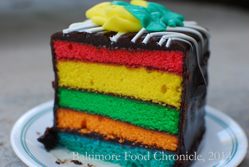 Rainbow Cake – Baltimore Food Chronicle